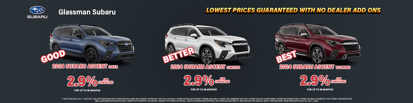 New Subaru Finance Specials near Detroit | Southfield, MI