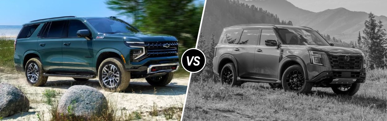2025 Chevrolet Tahoe vs 2025 Nissan Armada near Victoria, TX - Ancira Partners Chevrolet