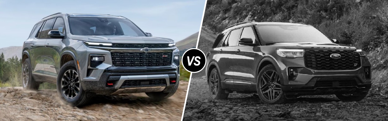 2025 Chevrolet Traverse vs 2025 Ford Explorer in San Antonio, TX ...