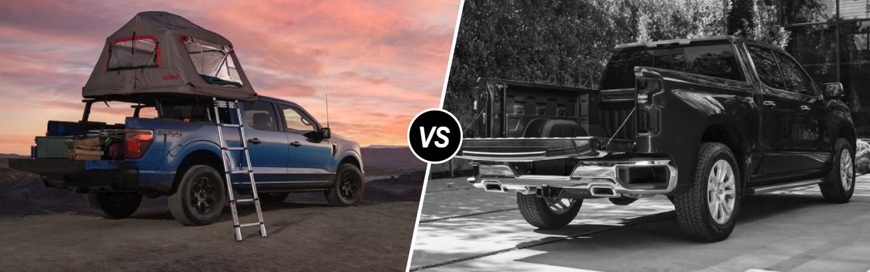 2025 Ford F-150 vs 2025 Chevrolet Silverado 1500 in Hutto, TX - Covert Ford of Hutto