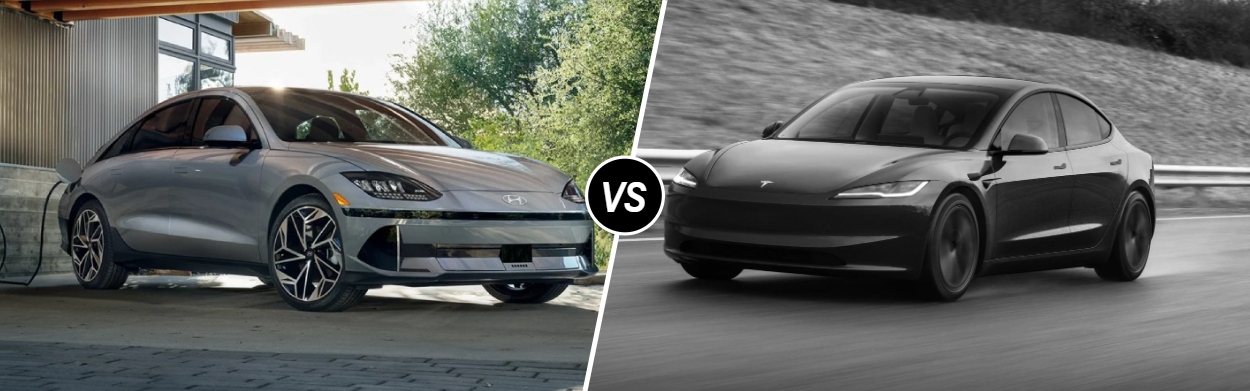 2025 Hyundai IONIQ 6 vs 2025 Tesla Model 3 near Riverside, CA ...