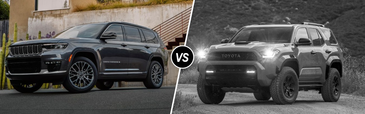 2025 Jeep Grand Cherokee L vs 2025 Toyota 4Runner near Quad Cities - Brad Deery Motors
