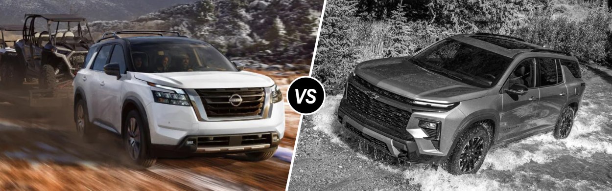 2025 Nissan Pathfinder vs 2025 Chevrolet Traverse in Woodbridge, NJ ...