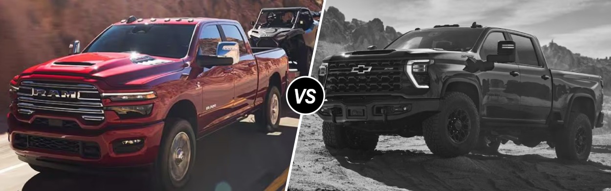 2025 RAM 2500 vs 2025 Chevrolet Silverado 2500 HD near Centennial, CO ...