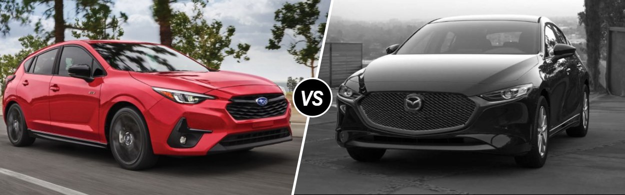 Mazda 3 Versus Subaru Impreza