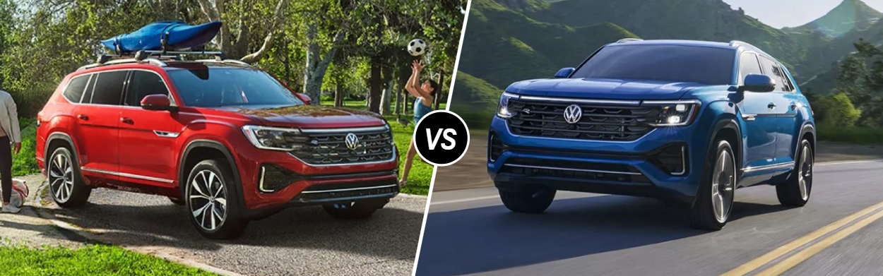 2025 Volkswagen Atlas vs 2025 Volkswagen Atlas Cross Sport in San ...
